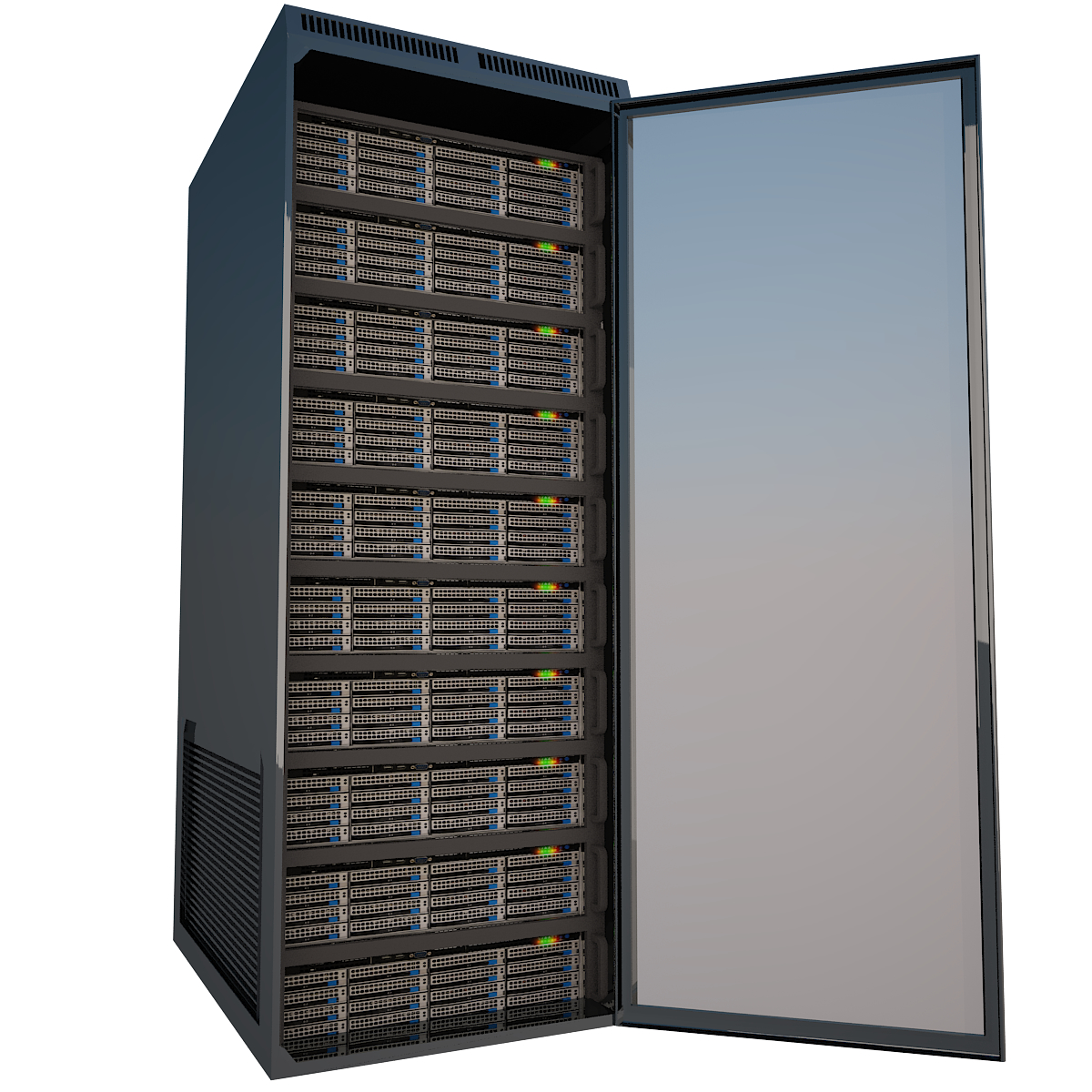 3d server rack