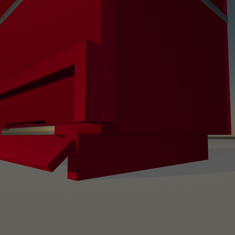 installation animation 3d model