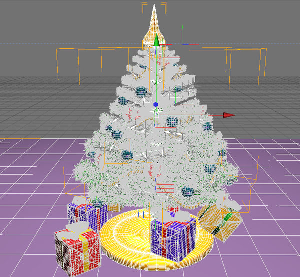 modelo 3d árbol de Navidad - TurboSquid 709983
