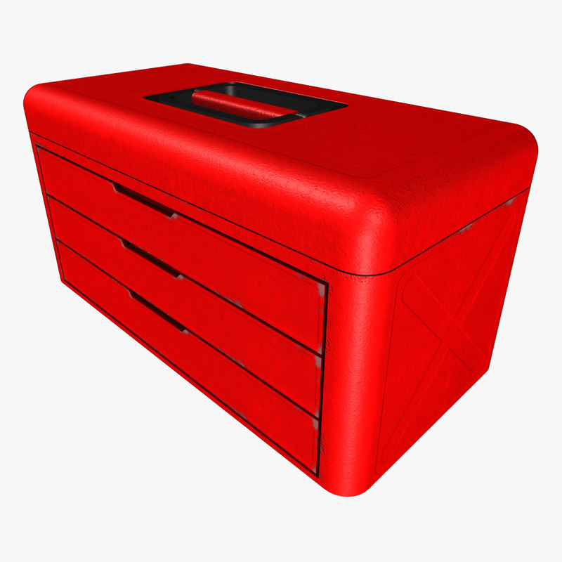 basic tool box 3d model