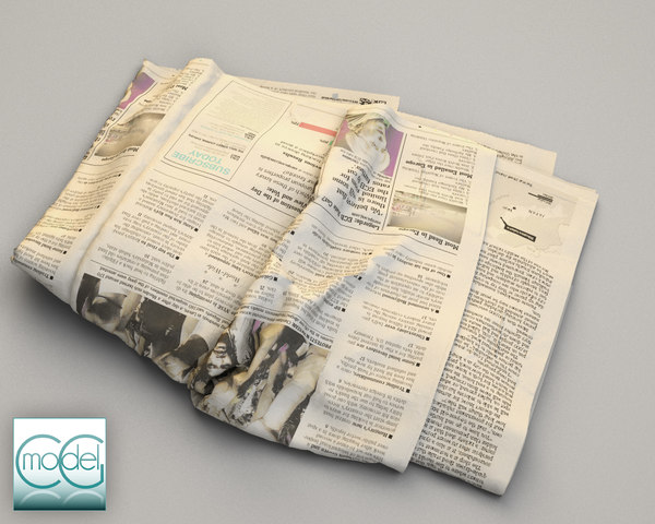 Newspaper 3D Models for Download | TurboSquid