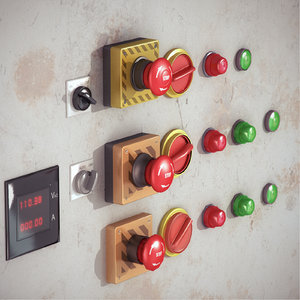 Free 3D Button Models | TurboSquid