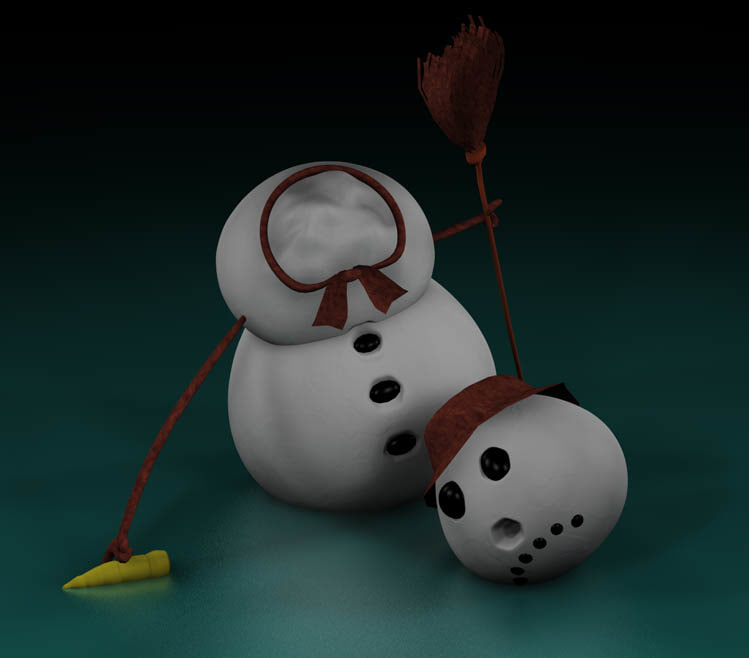 cinema4d snowman headless