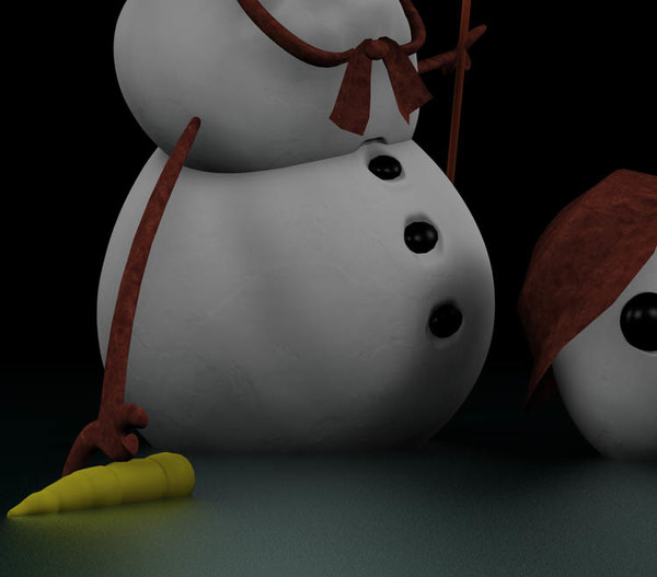 cinema4d snowman headless