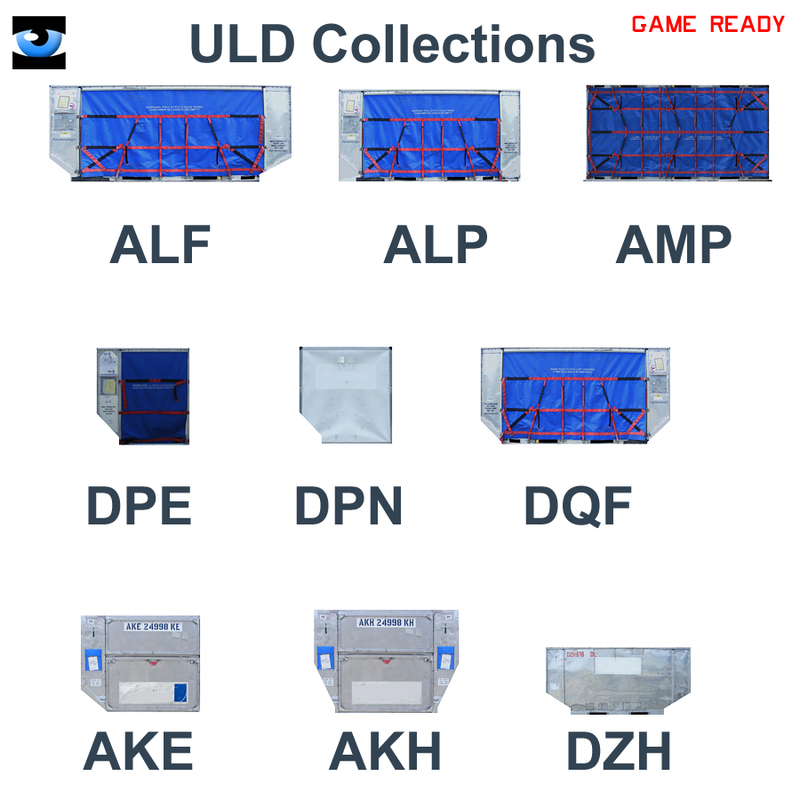 3d model uld alf alp