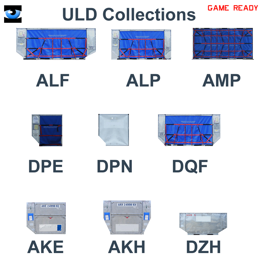 3d model uld alf alp