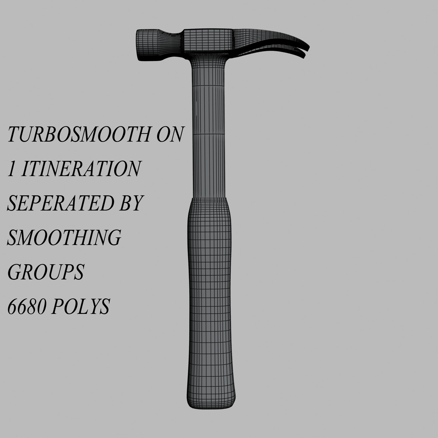 hammer formsetter 3d model