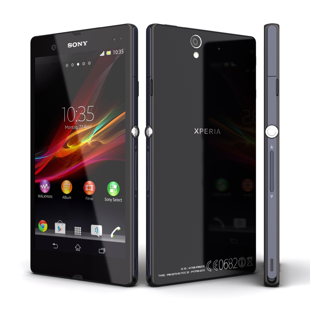 sony xperia z cellphone 3d max