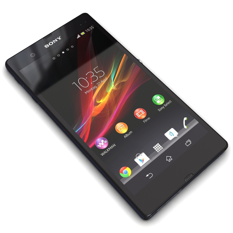 sony xperia z cellphone 3d max