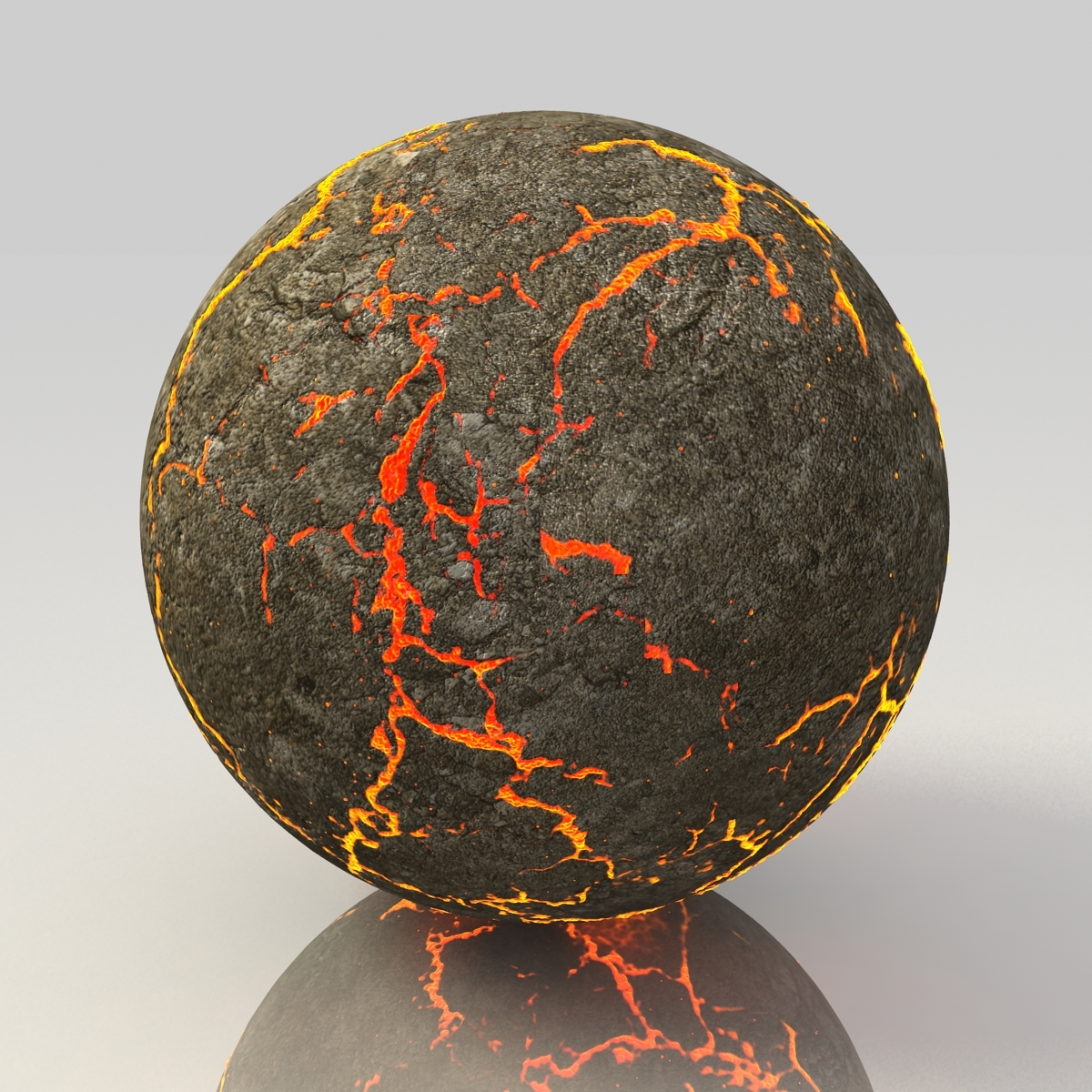 cracked earth planet 3d max