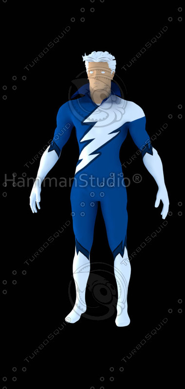 3d quicksilver model