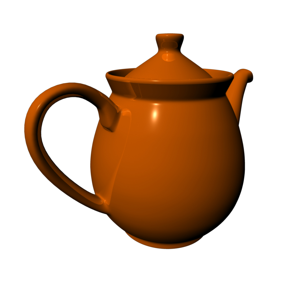 teapot tea 3d model