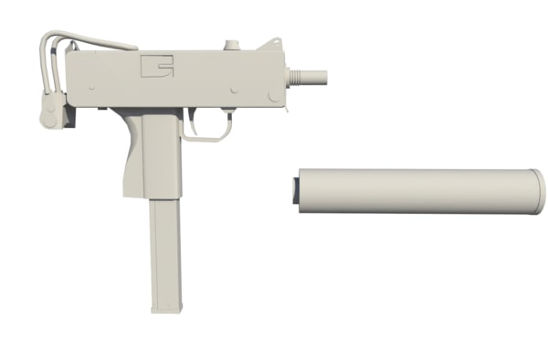 free mac 11 3d model