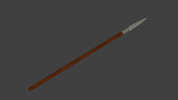 medieval pike 3d model