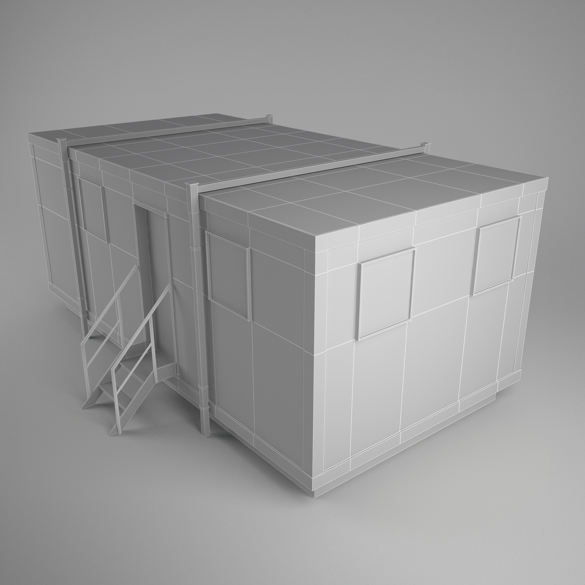 portable cabin 3d model