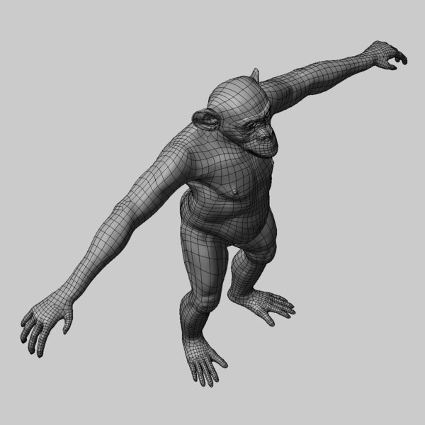 maya chimps fur animation