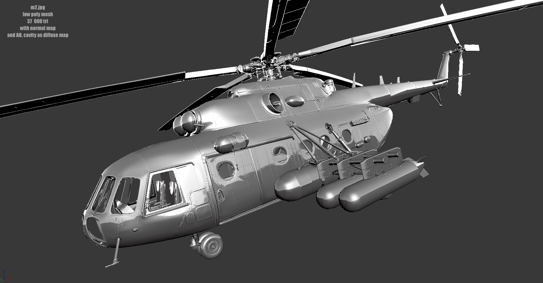 헬기 mil mi-17, mi 17, mi 171Sh 3D 모델 - TurboSquid 729674