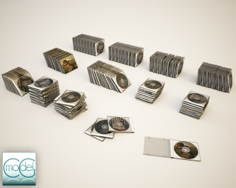 3d model cd set