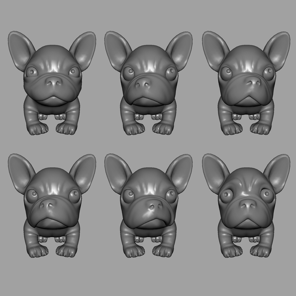 obj french bulldog puppy morphs