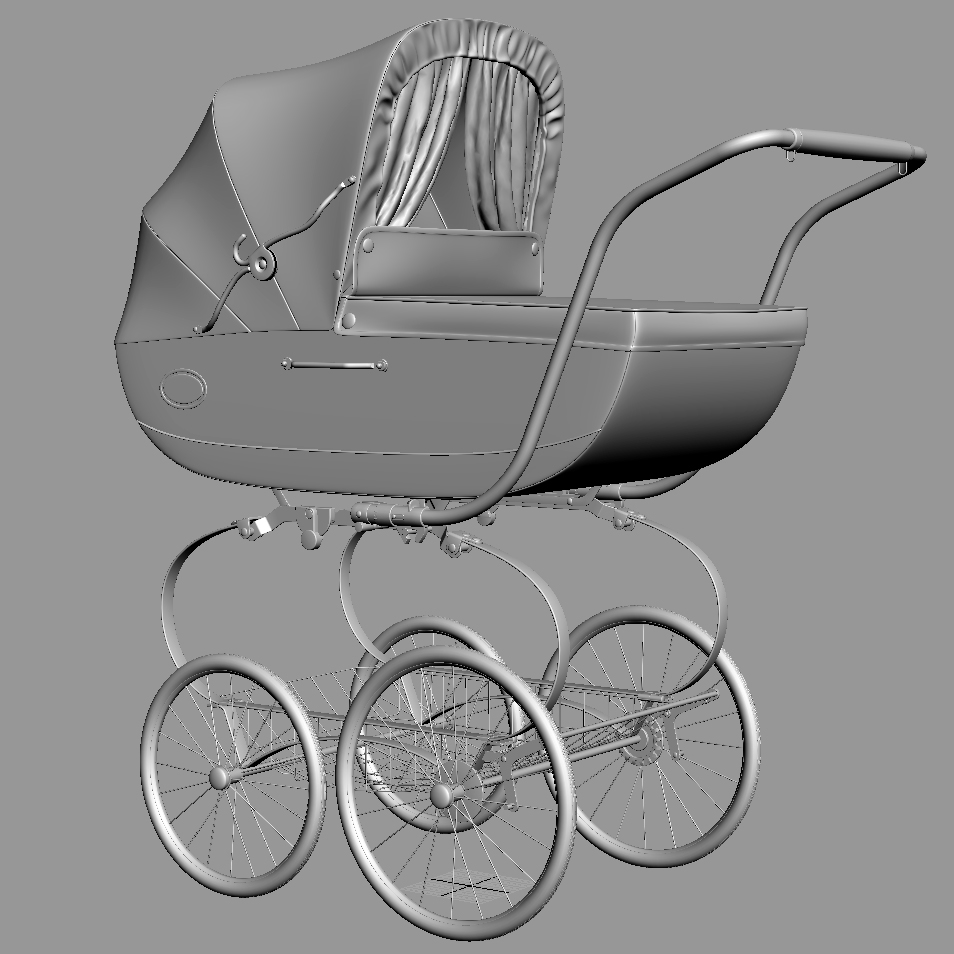 3d pram inglesina classica model