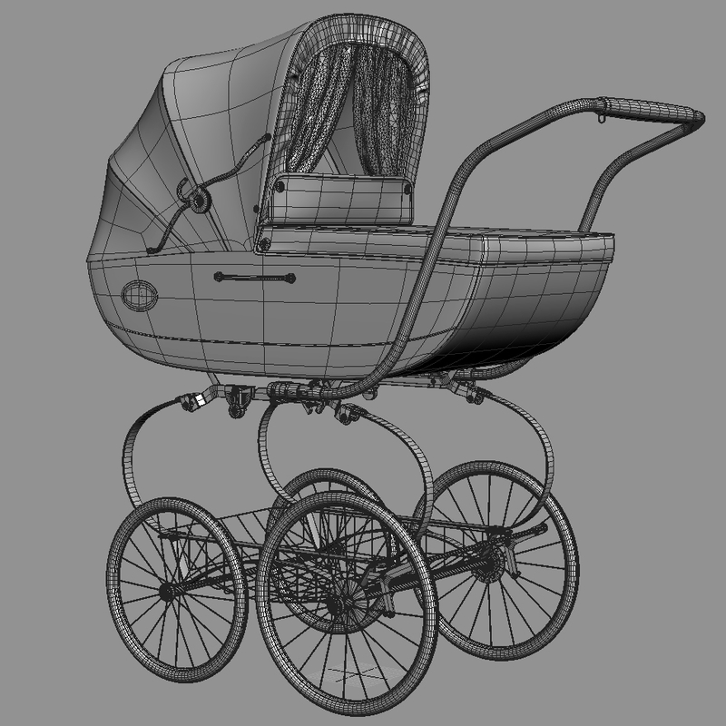 3d pram inglesina classica model