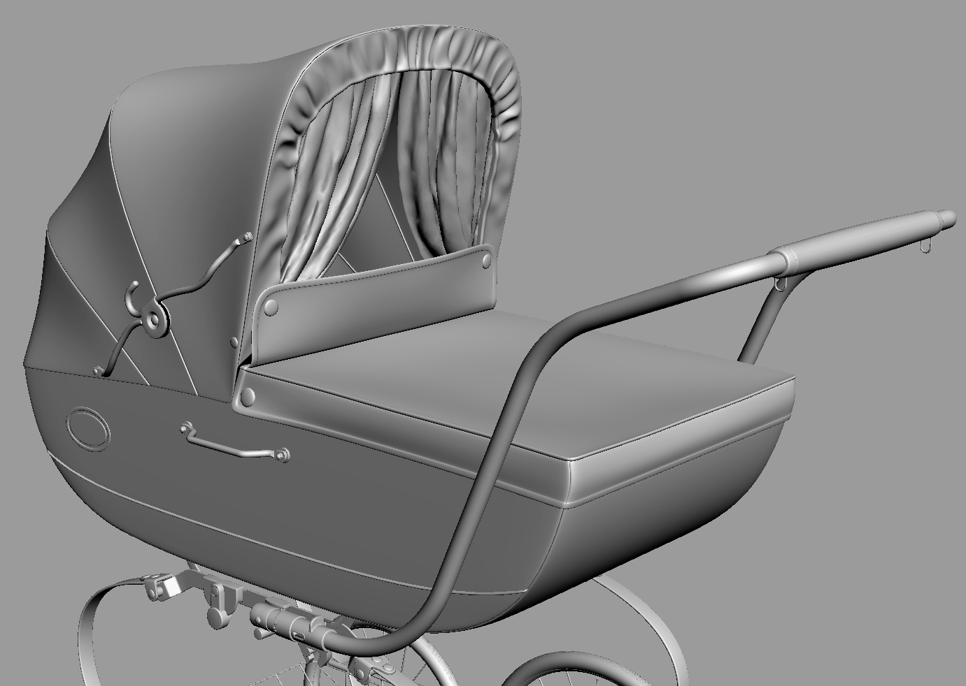 3d pram inglesina classica model