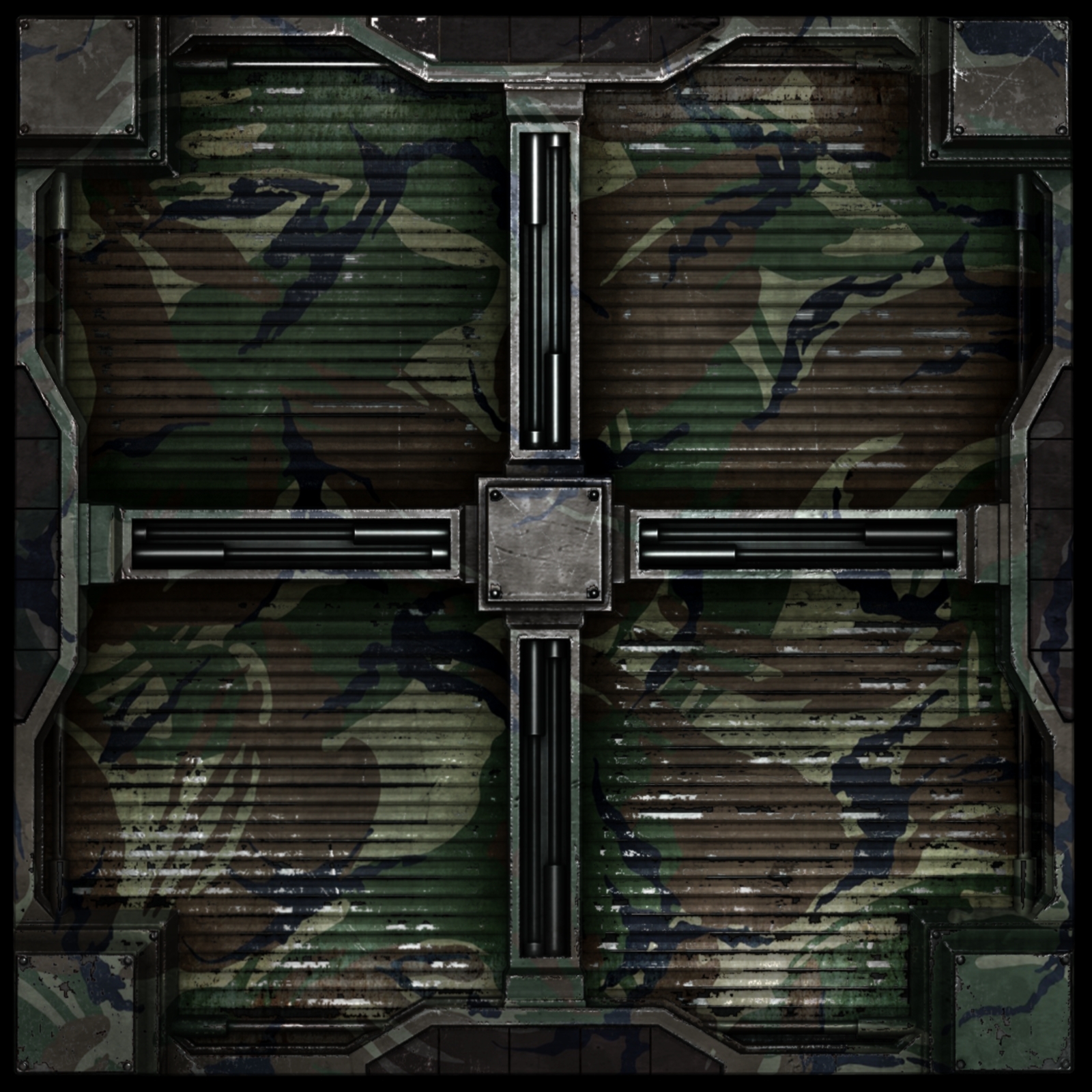 maya military metal cargo box
