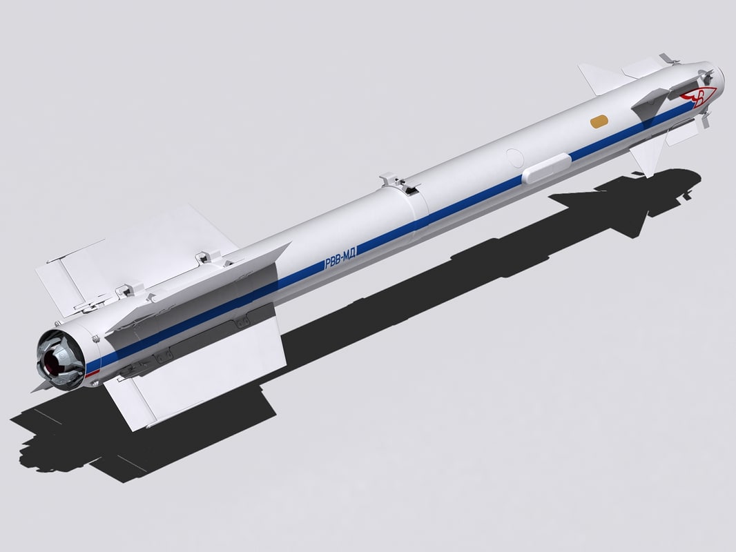 rvv-md missile 3d model