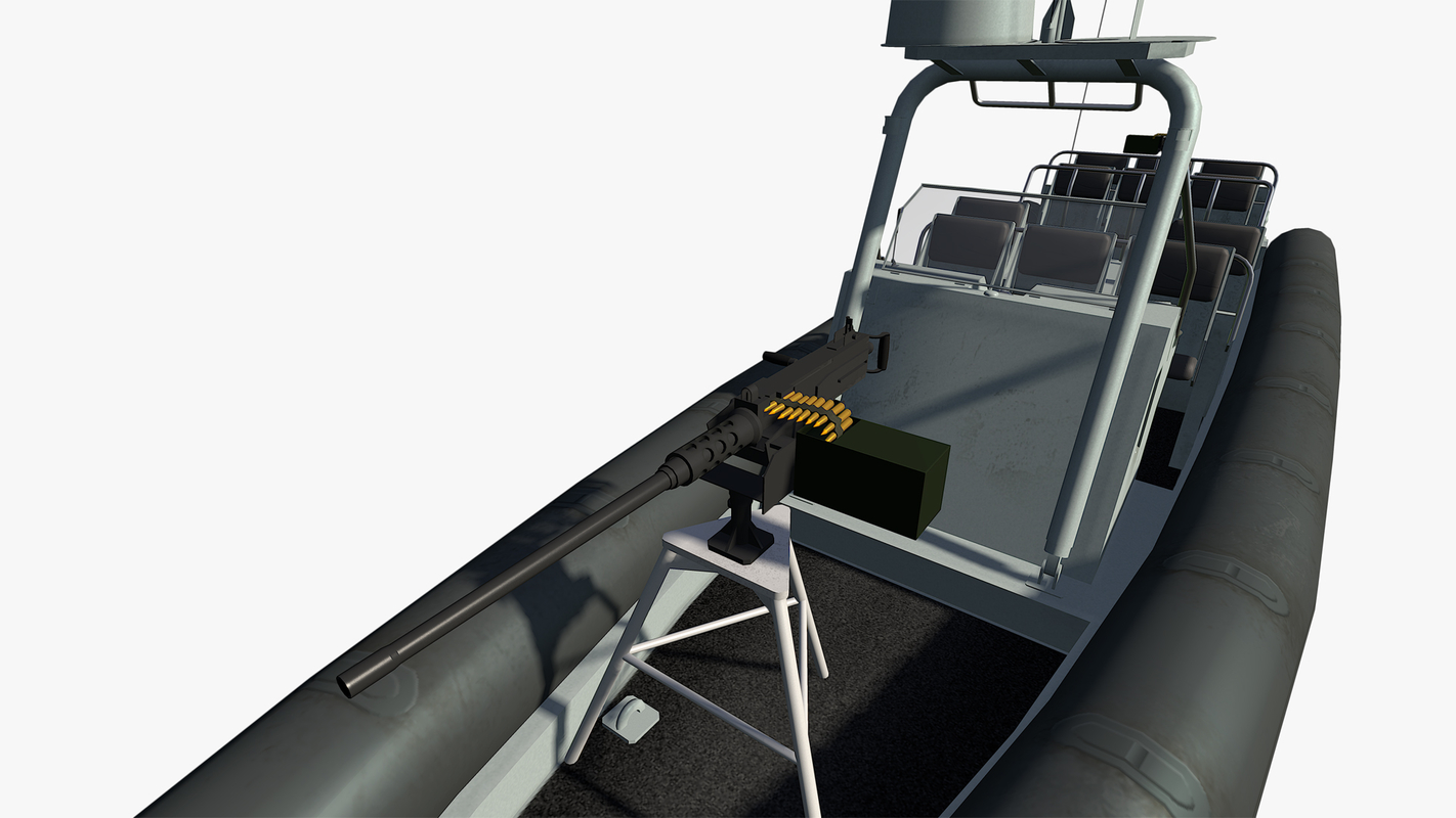 modelo 3d 11m RHIB - TurboSquid 737186