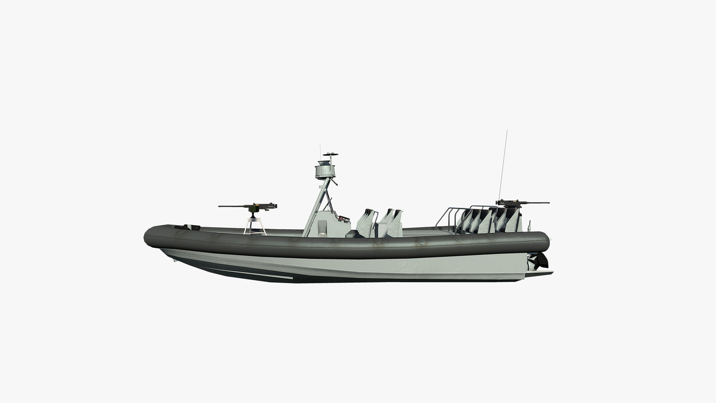modelo 3d 11m RHIB - TurboSquid 737186