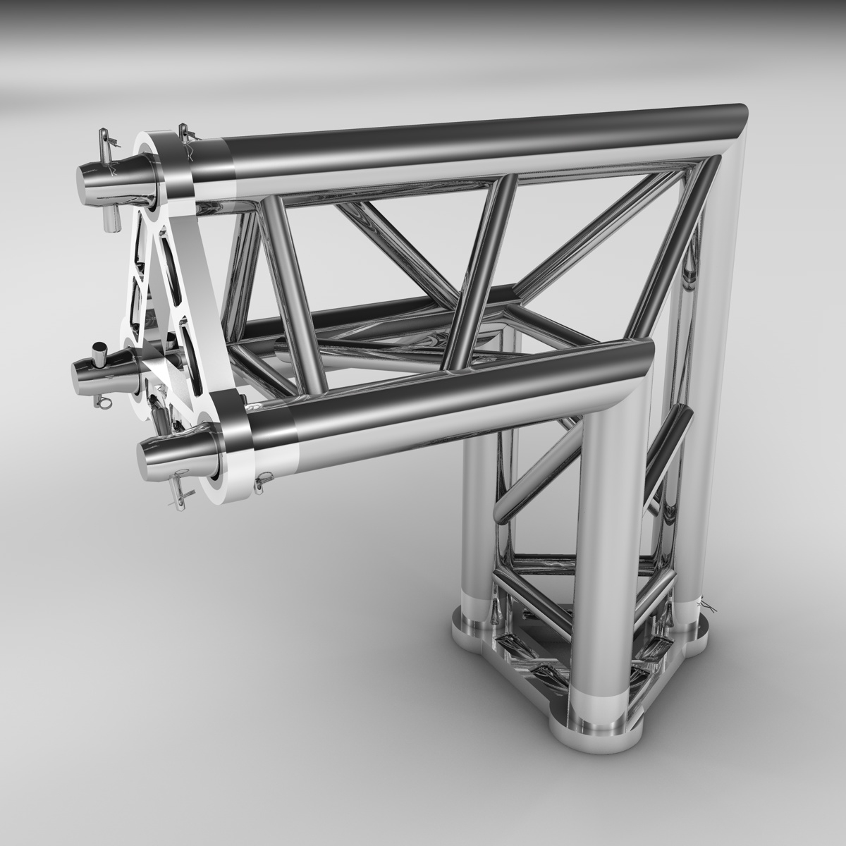 3d model truss structures