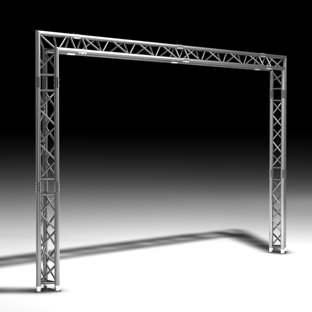 3d model truss structures