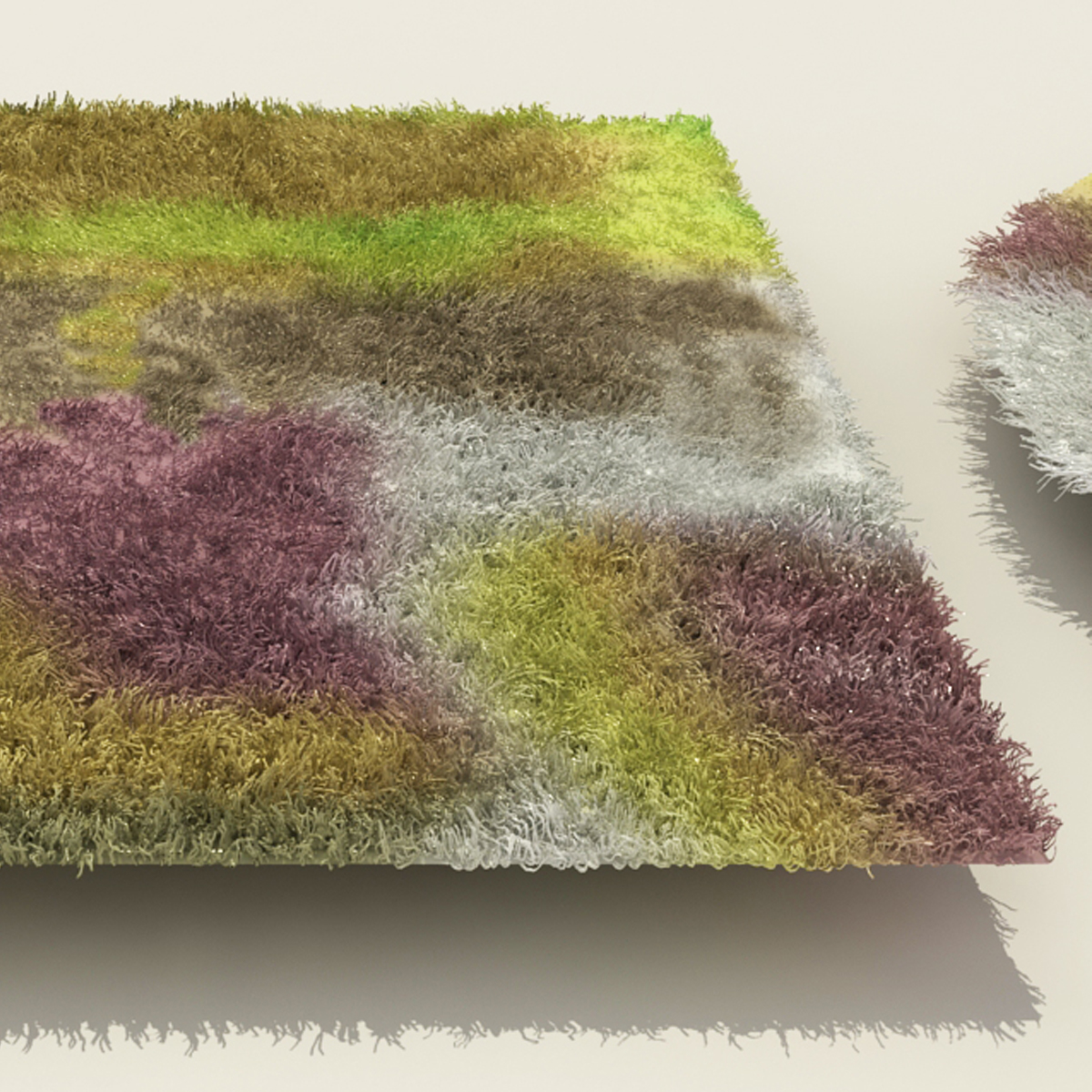 3d model fur rug