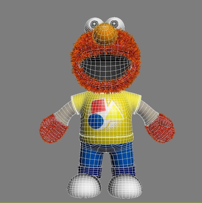 sesame street doll max