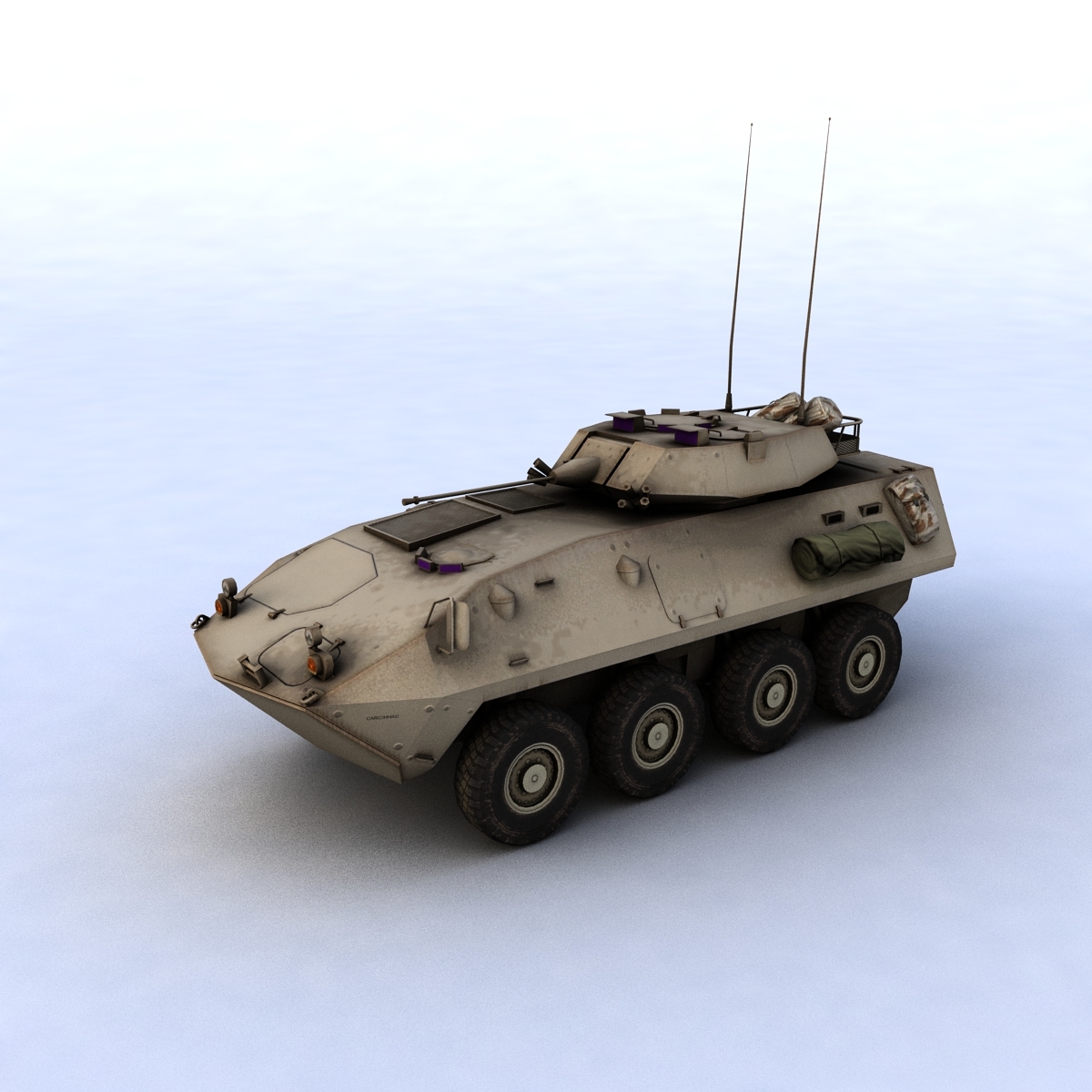 3d model lav-25 lav
