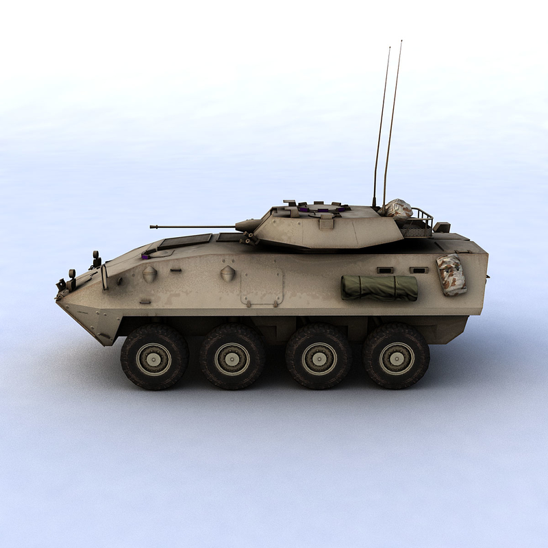 3d model lav-25 lav