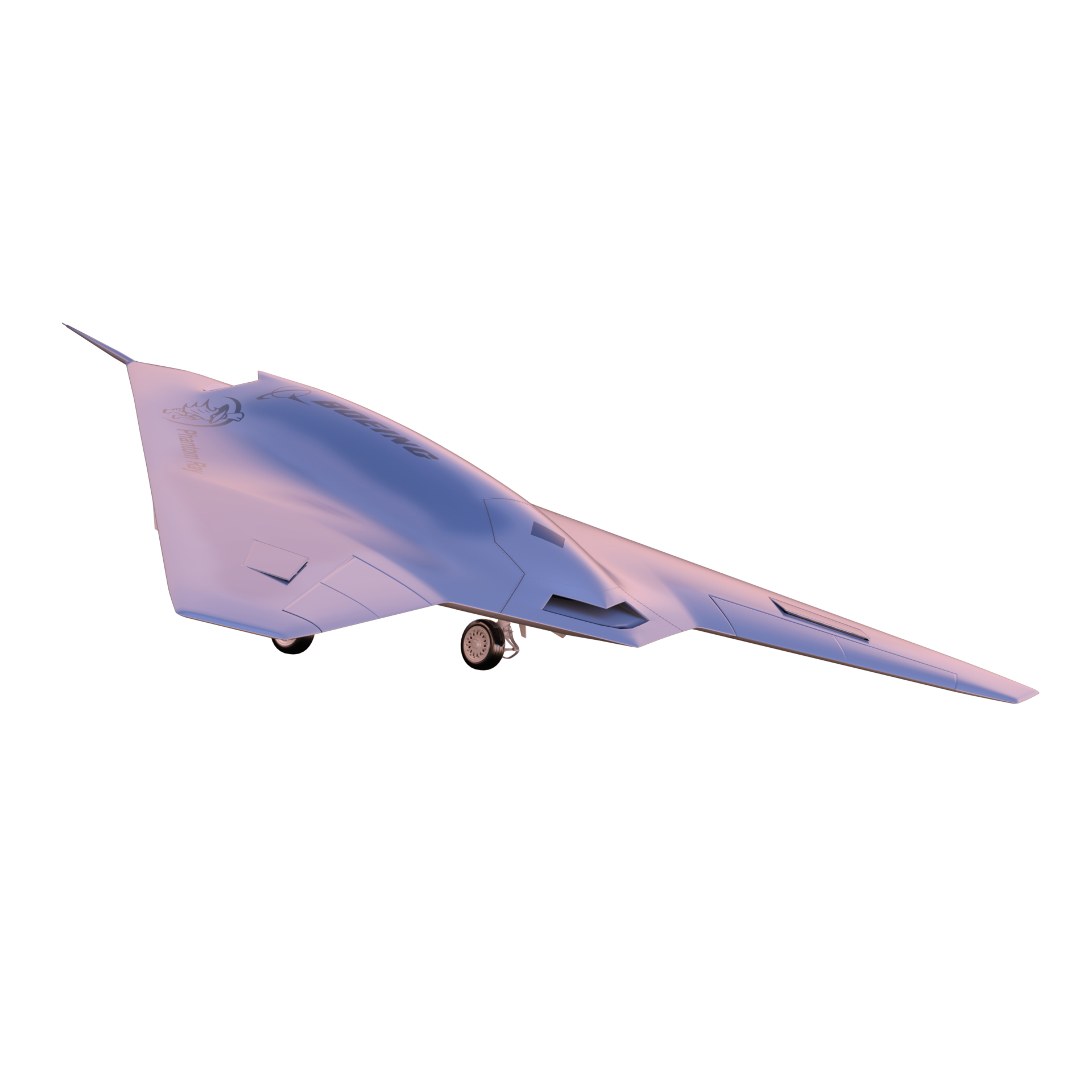3d model boeing phantom