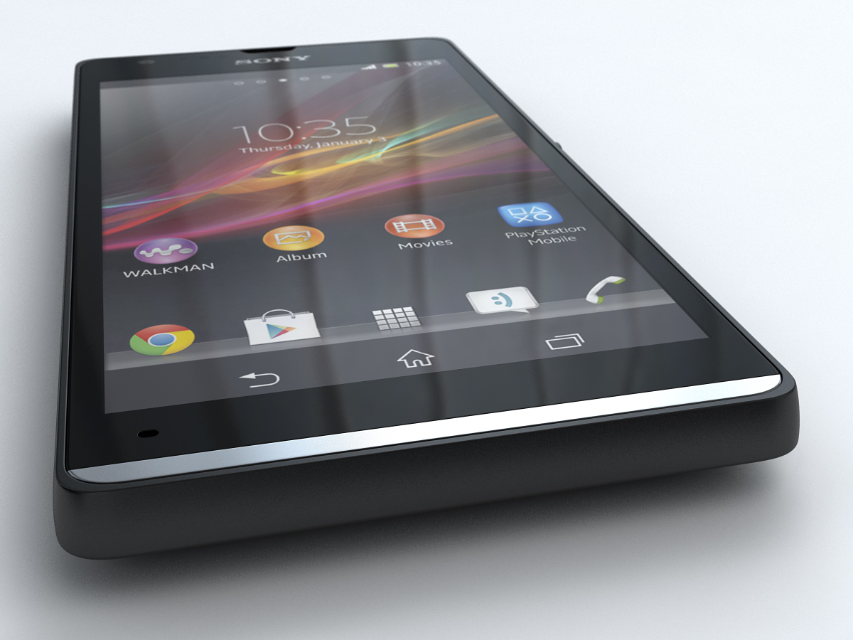 sony xperia sp mobile phone 3d max