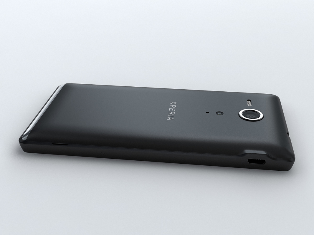 sony xperia sp mobile phone 3d max