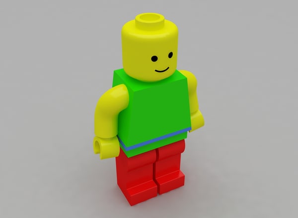 modelo 3d LEGO Humano - TurboSquid 711309