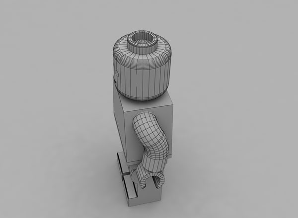 lego human 3d model
