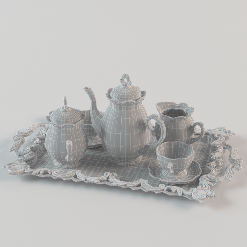3d classic tea