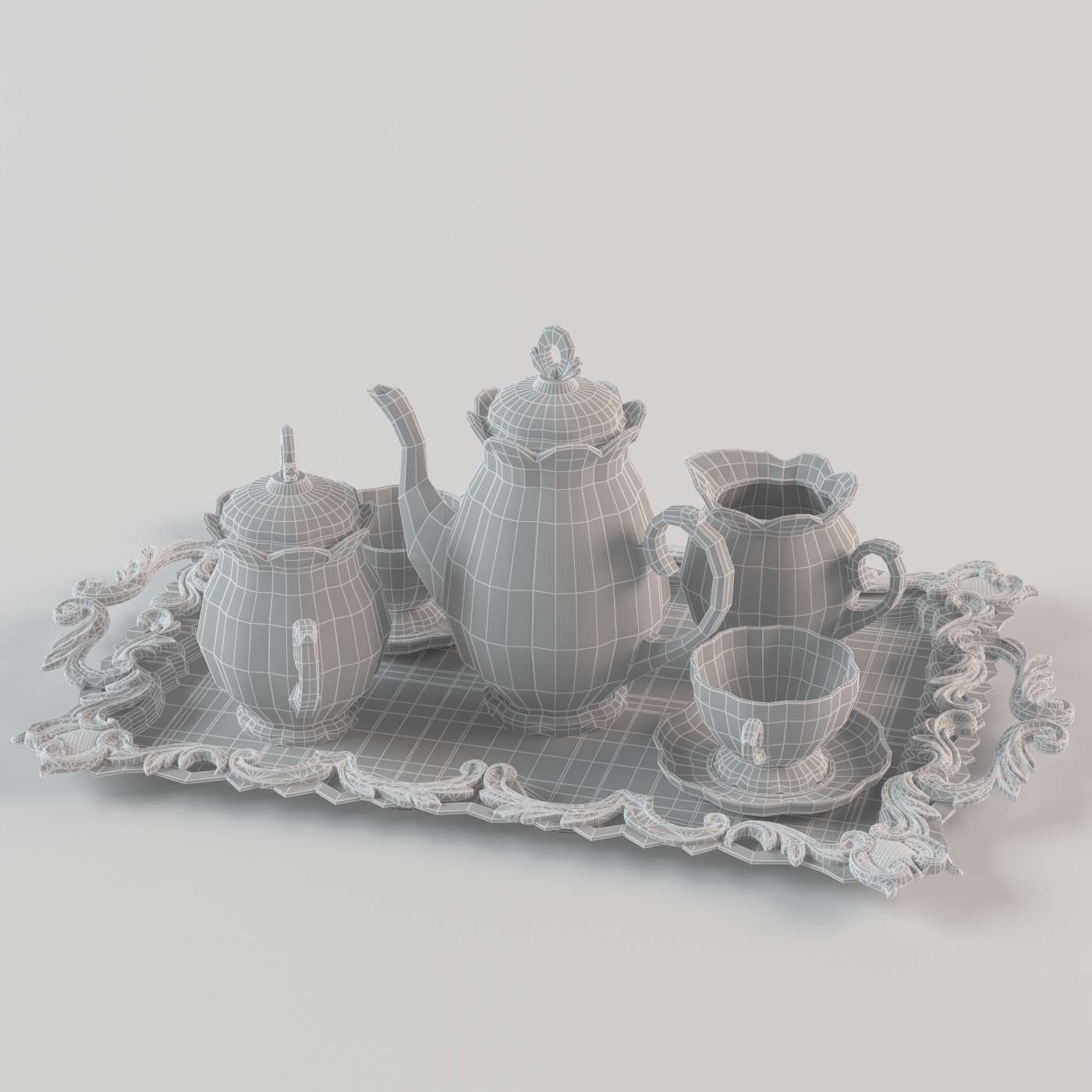 3d classic tea