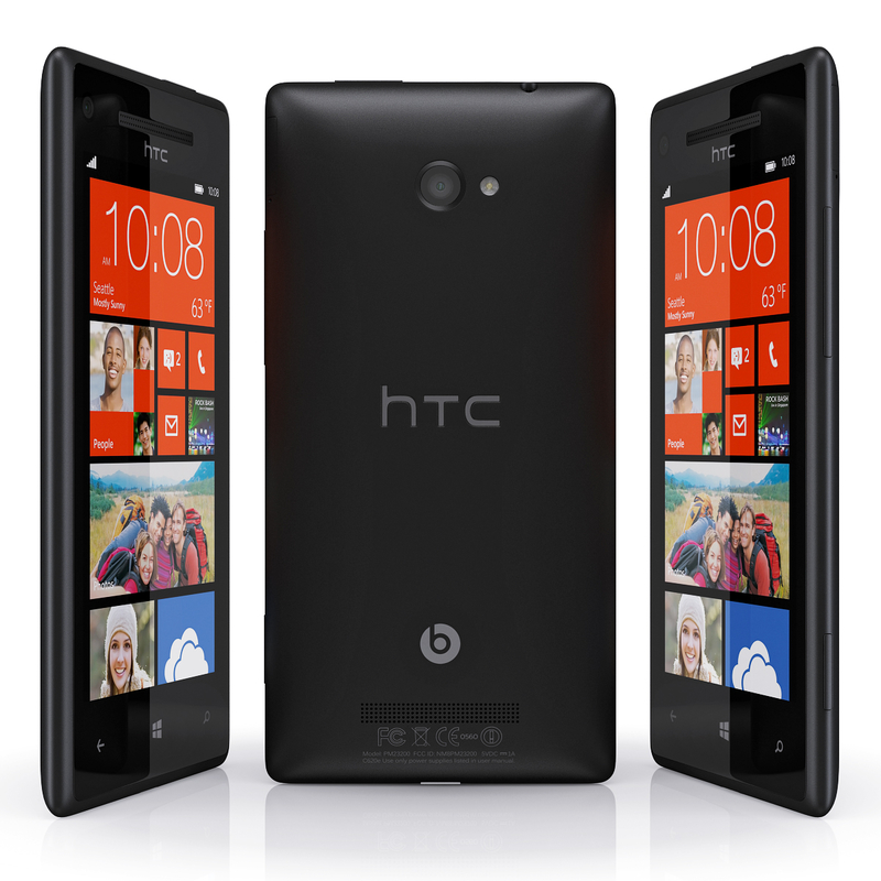 windows phone 8x htc 3d model