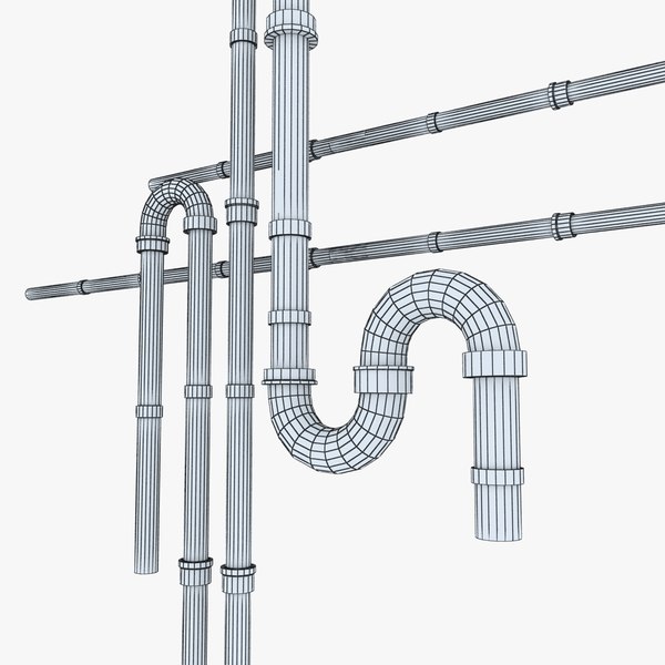piping details 3d max