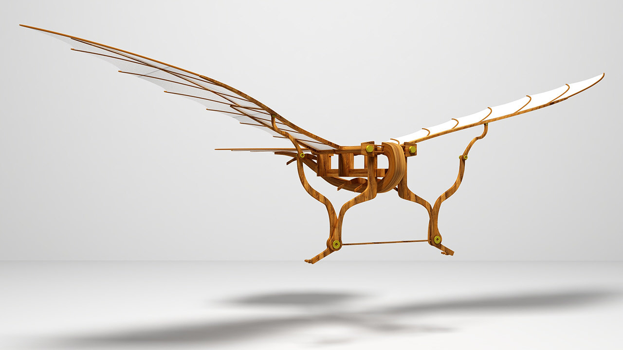 cinema4d flying machine