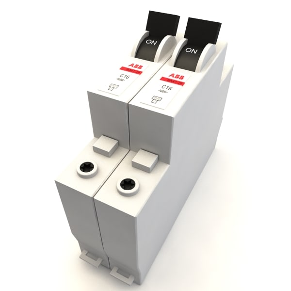 3d abb circuit breaker model
