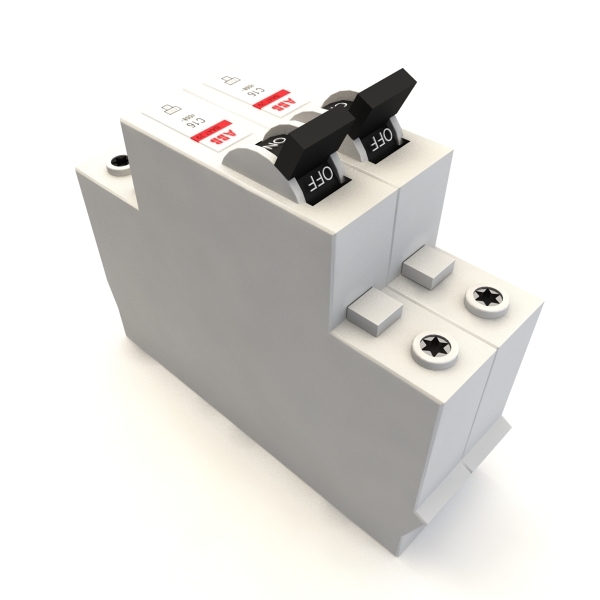 3d abb circuit breaker model