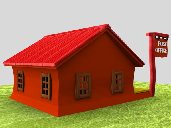 cartoon post office 3ds