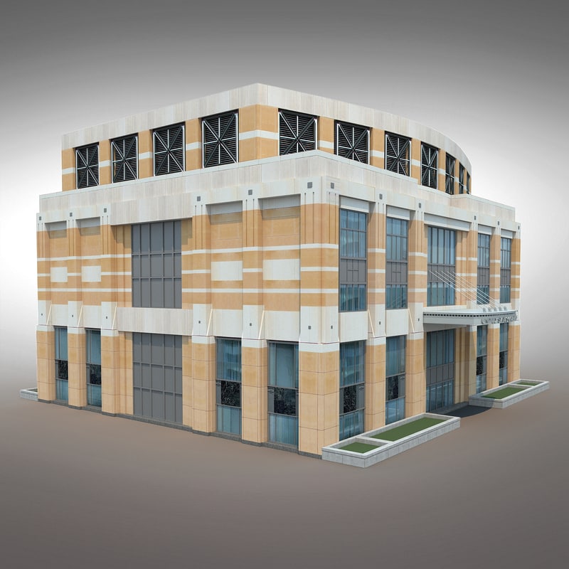 modern generic building max